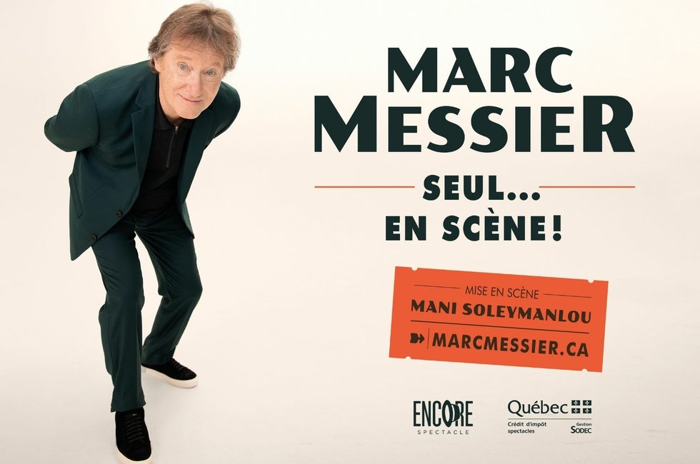 Théâtre Manuvie salle de spectacles | Marc Messier – Seul… en scène!